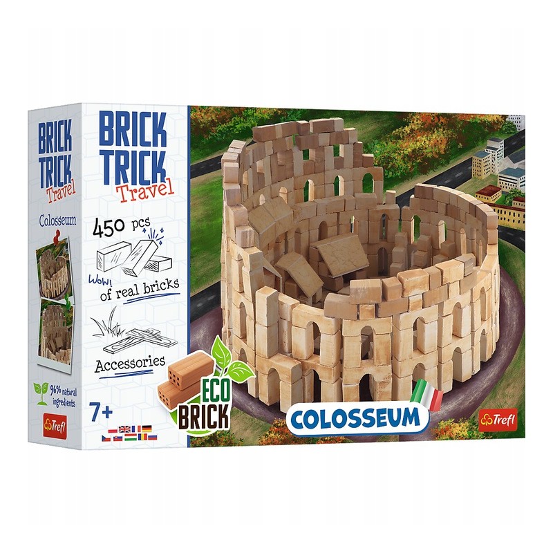 TREFL BRICK TRICK buduj z cegieł KOLOSEUM 61608